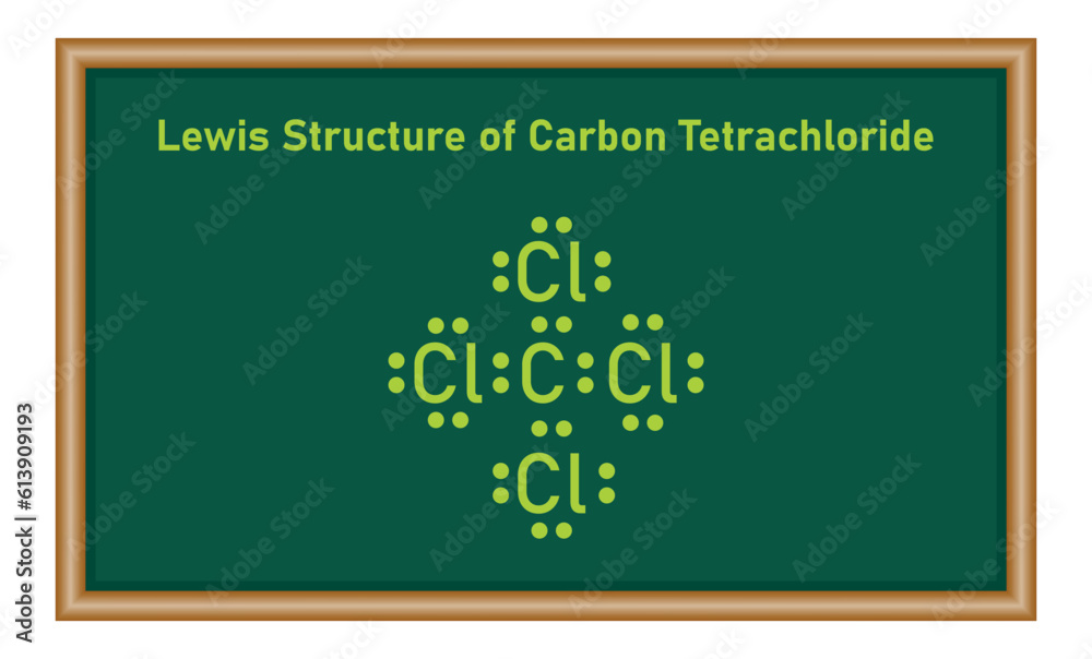 Lewis Dot Structure Of Carbon Tetrachloride Ccl4 Mathematics Resources For Teachers And
