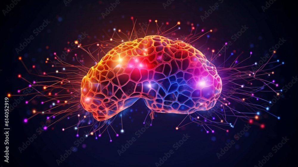 plexus lines and human brain activity. the frontal lobe's external ...