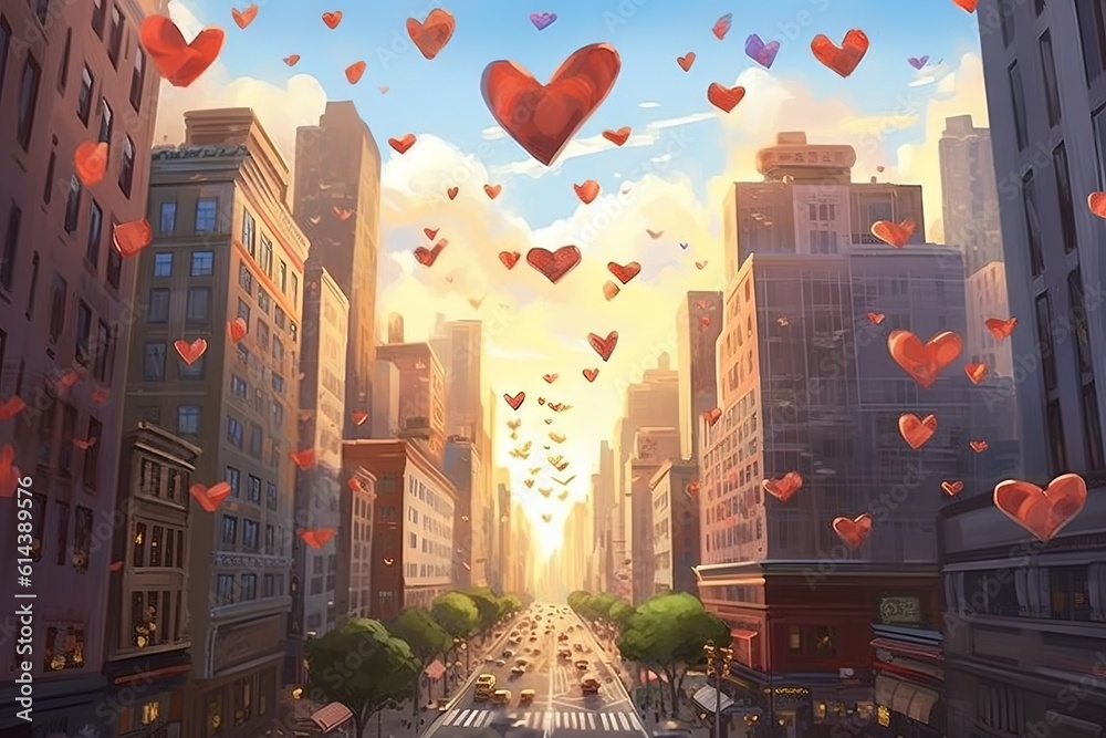 Love soared through the skies, wearing a cape of compassion, rescuing ...