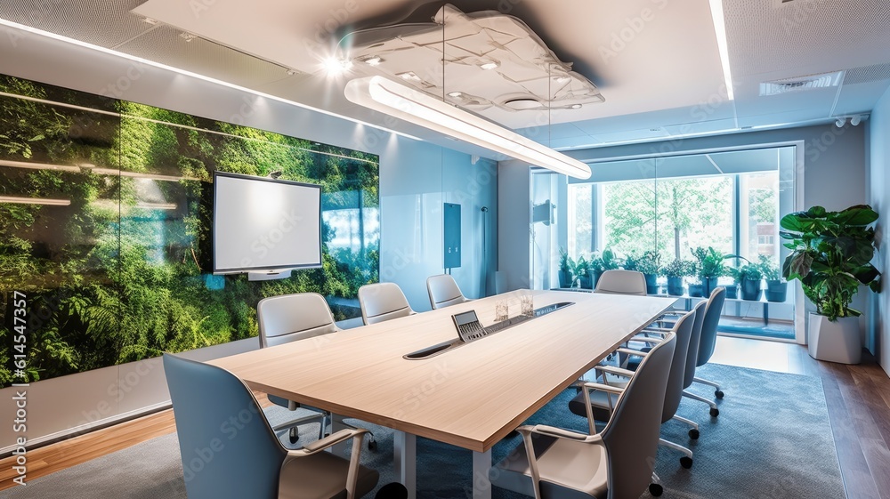 Inspiring office interior design Contemporary style Meeting Room ...