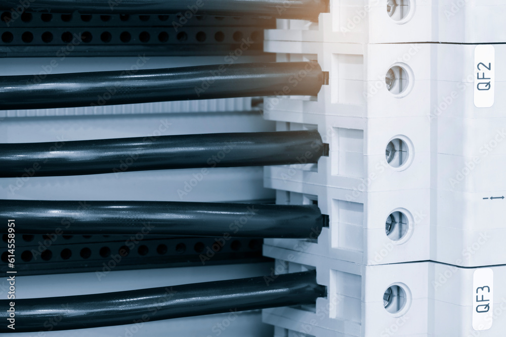 Box for wires of distribution of an electricity, PLC Control panel with ...