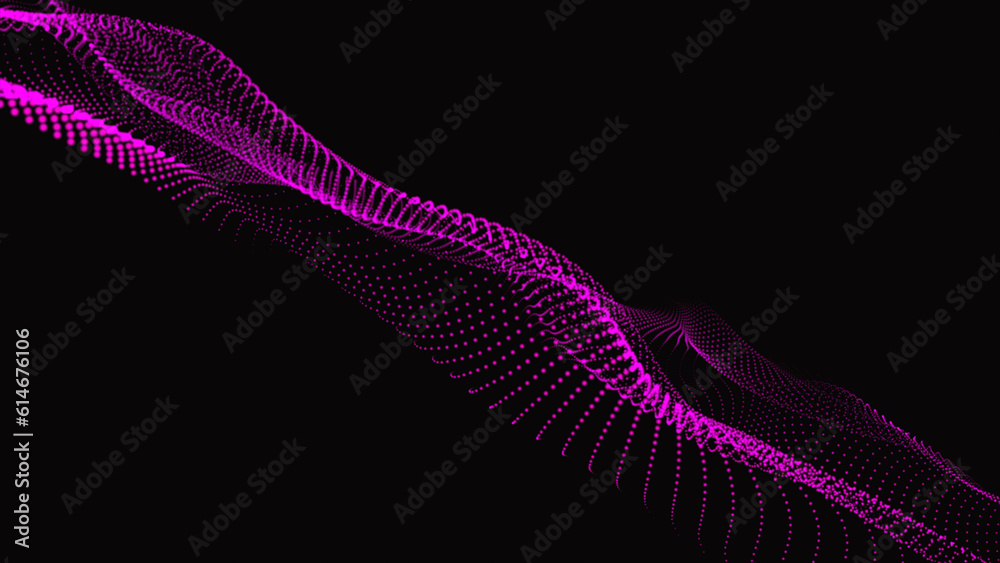Innovative Trapcode Form Animations background. technological ...