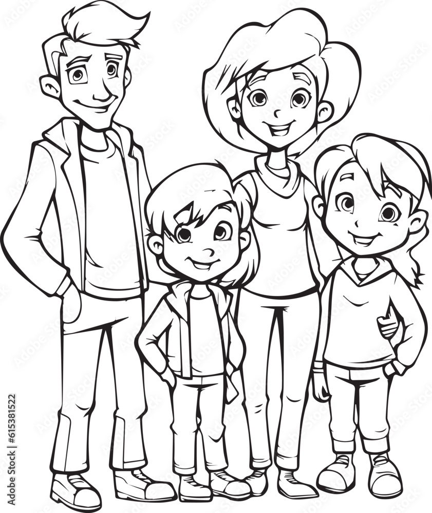 educational and instructional drawings coloring pages for kids family ...