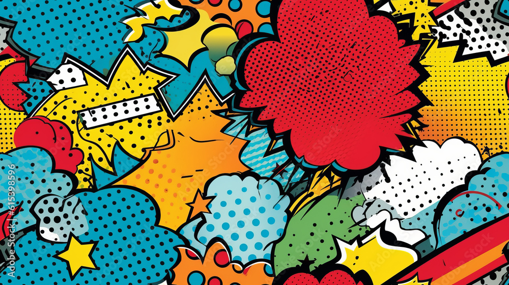 Seamless pattern background inspired by the playful and whimsical world ...