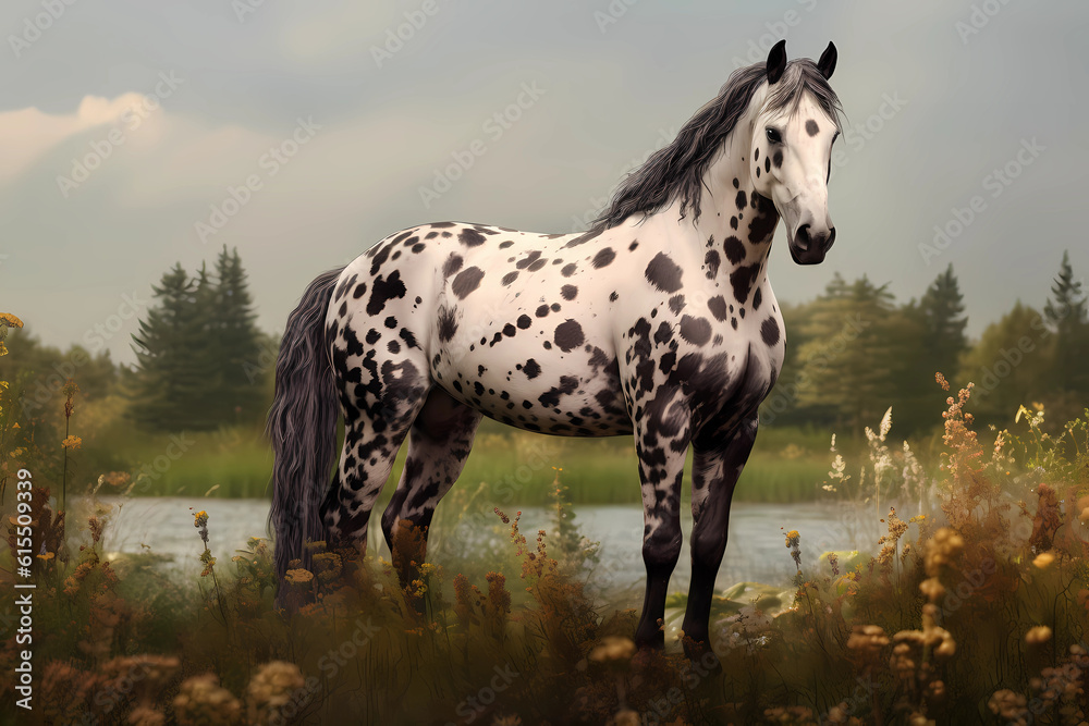 Knabstrupper - Denmark - Known for their unique coat patterns ...