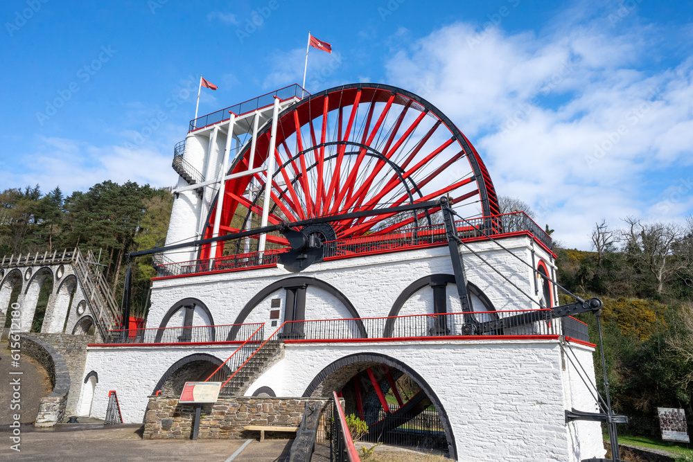 The Laxey Wheel - the largest surviving original working waterwheel in ...