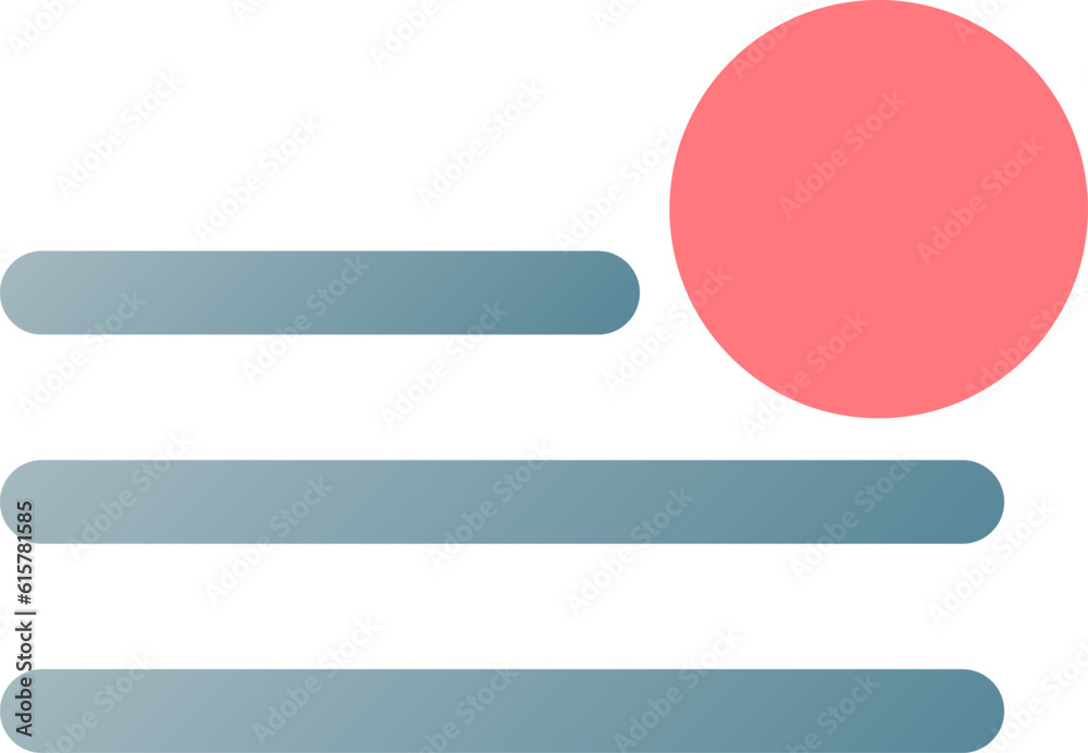 Notification from main menu pixel perfect flat gradient two-color ui icon. Communication tool ...