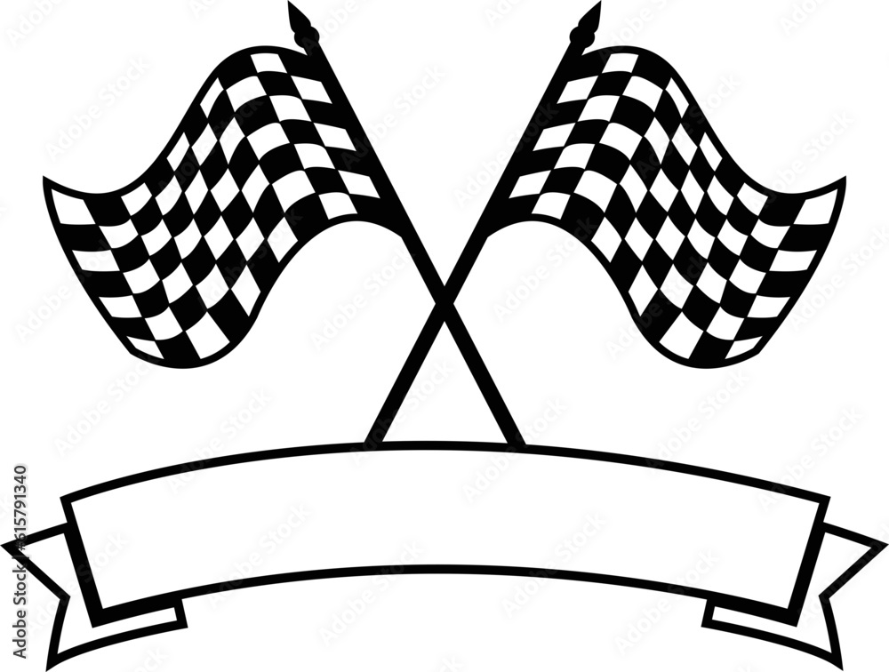 double checkered name frame flag racing flags finish flag svg vector al ...