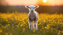 Easter Lamb Poster Free Stock Photo - Public Domain Pictures