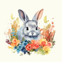 Easter Egg Rabbit Wreath Free Stock Photo - Public Domain Pictures