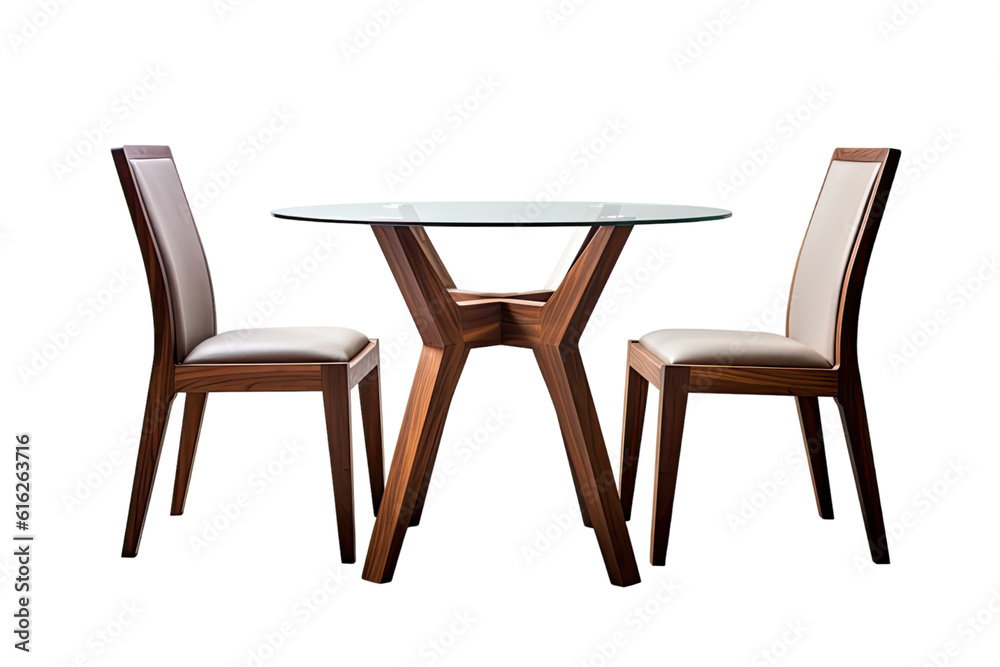 dining table isolated on a transparent background, generative ai Stock ...