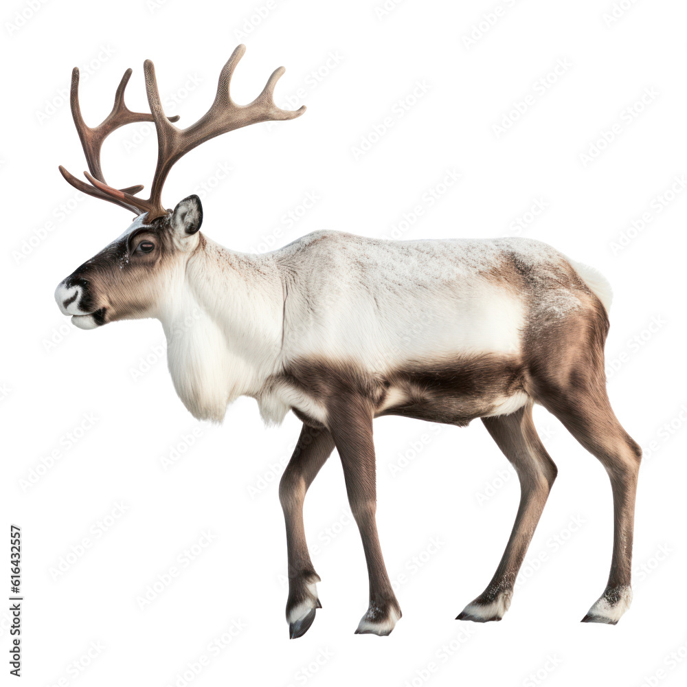 deer isolated on transparent background cutout Stock Illustration ...