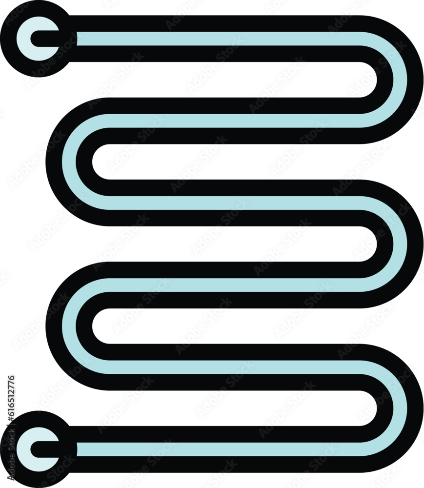 Air chiller icon. Outline Air chiller vector icon for web design ...