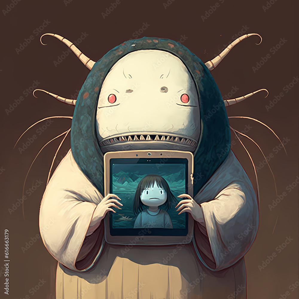 Techno-Knights: IT Specialists in Medieval Art and Retro styles Stock ...