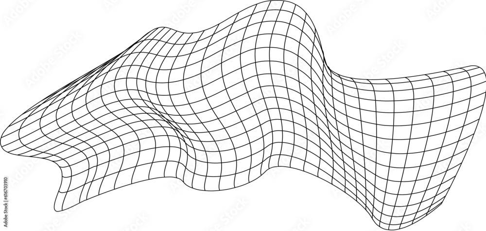 Net flying waving. Texture wave textile. Fabric square cells sea wind ...