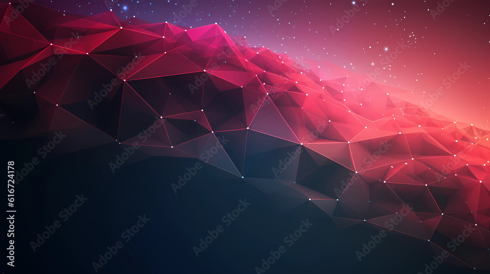 Plexus Space Black Background Digital Desktop Wallpaper HD 4k Network ...