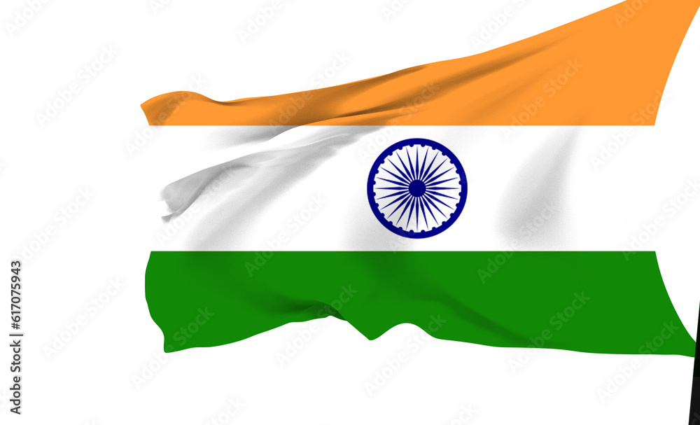 indian flag on transparent background Stock Illustration | Adobe Stock