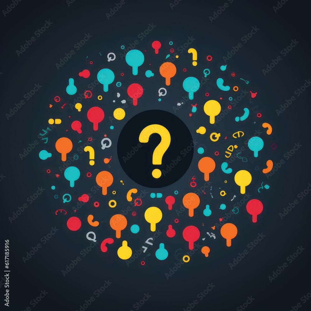 question mark background Stock Illustration | Adobe Stock