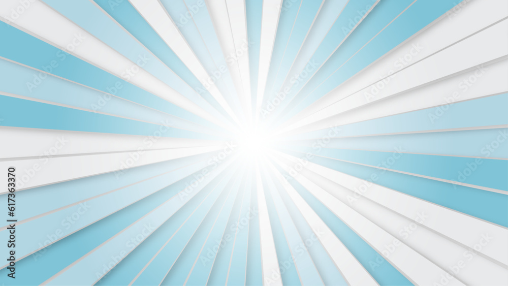 Radial sunburst background blue. Popular blue and white beam star ...