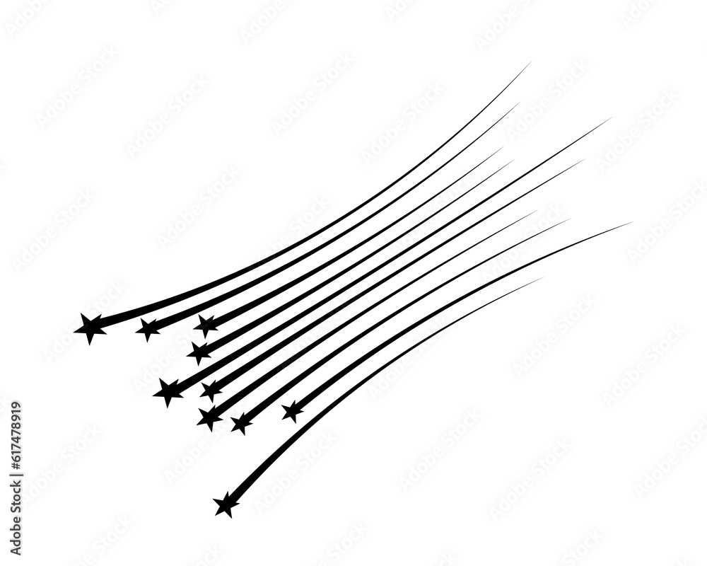 Comic horizontal speed lines background. Abstract comic book flash ...