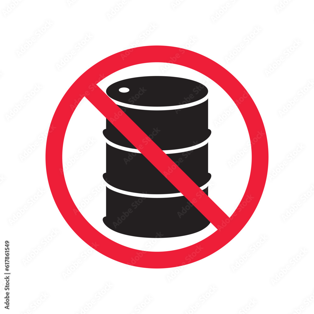 Forbidden Prohibited Warning, caution, attention, restriction label ...