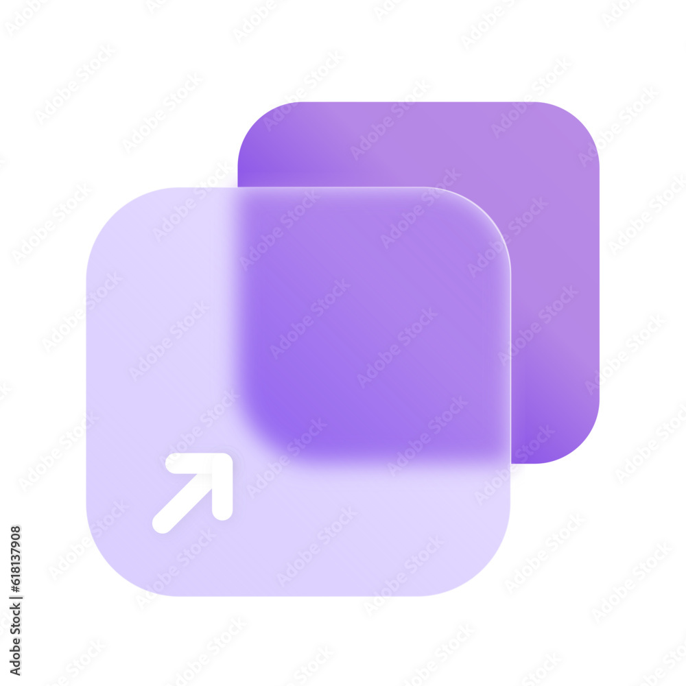Arrow Cursor Glassmorphism UI Icon Sign and Symbol Design Illustrator Png Svg Stock Vector ...