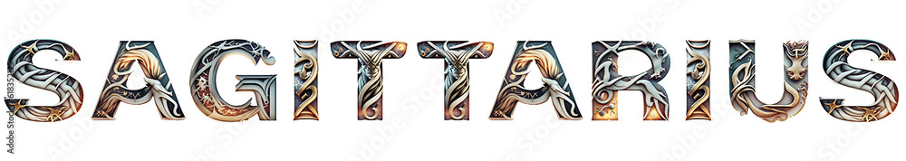 SAGITTARIUS Zodiac signs, Astrology, horoscope sign, collection ...