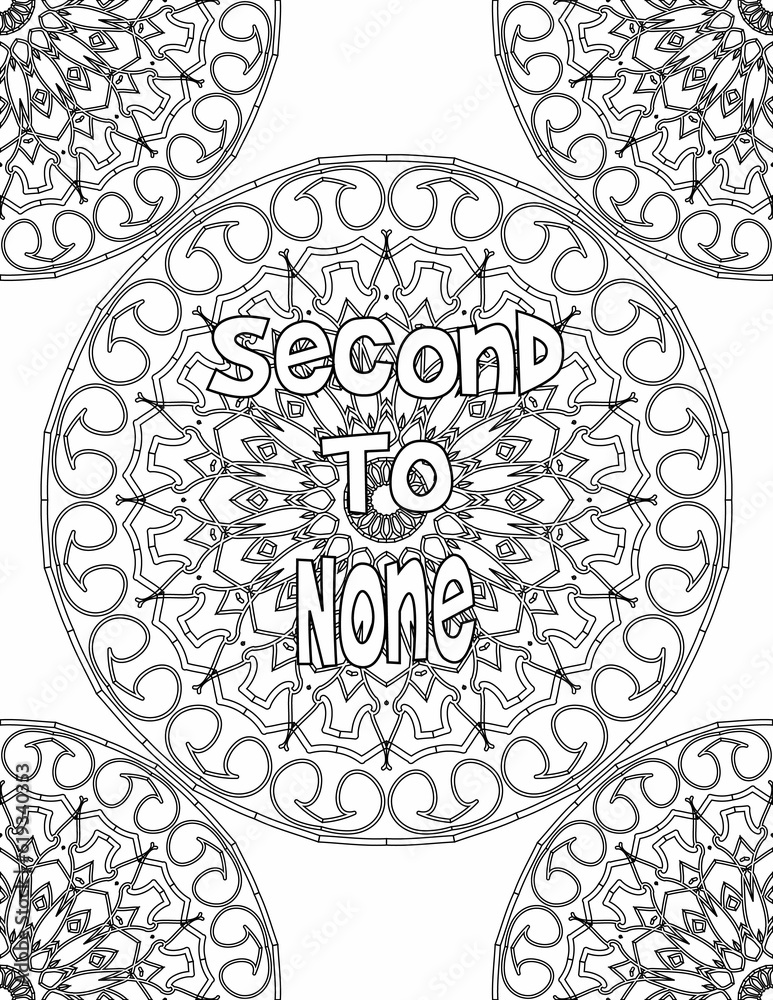 Printable Growth Mindset Coloring sheet, Mandala Coloring Pages for ...