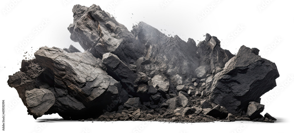 heavy rock on transparent background, png Stock Illustration | Adobe Stock