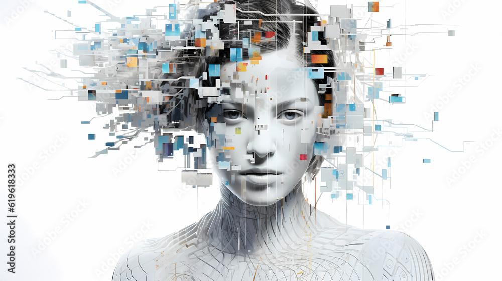 graphical representation of artificial intelligence - AI-generated ... graphical representation of artificial intelligence - AI-generated ...