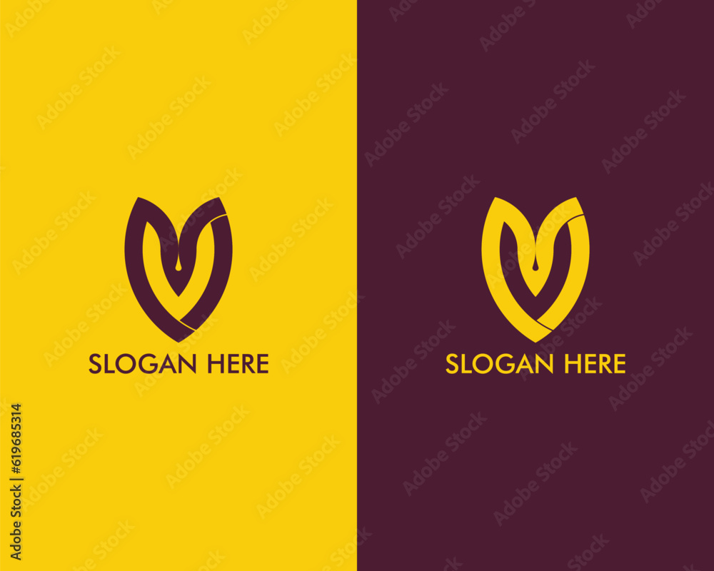 Logo design minimal logo design vector artwork brand identity Stock ...