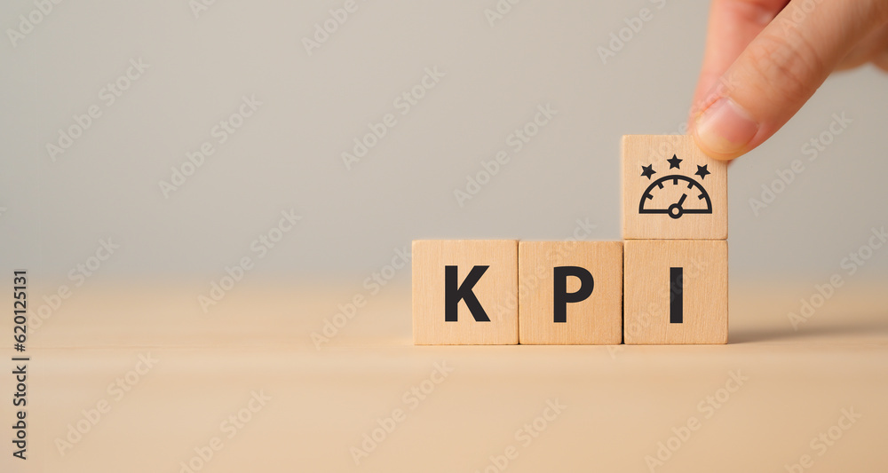 KPI concept. Employee proformance. Key Performance Indicator using ...