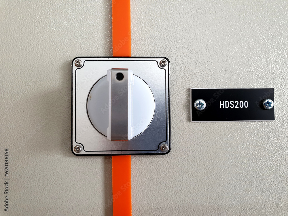 Stock-Foto „Control Discrepancy Switch for Circuit Breaker Symbol on ...