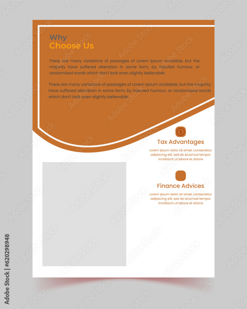 flyer, presentations, a4, cover, template layout design with cover page ...