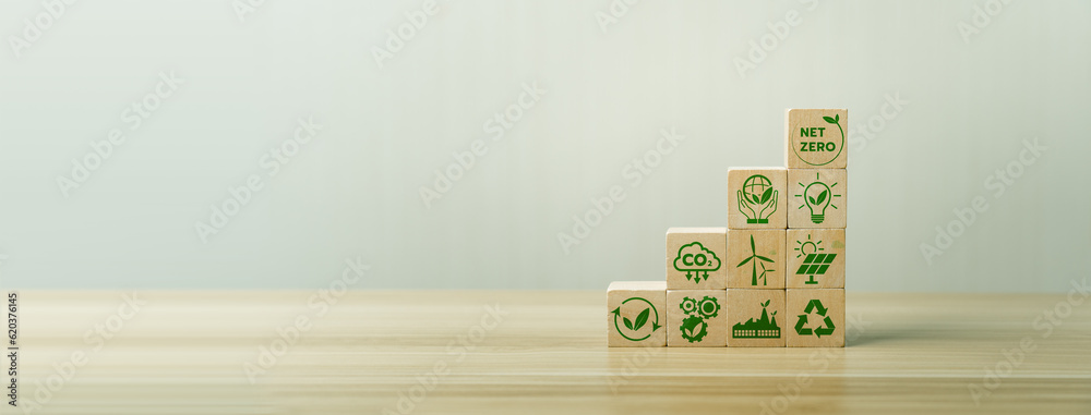 Net zero by 2050. Carbon neutral. Net zero greenhouse gas emissions ...