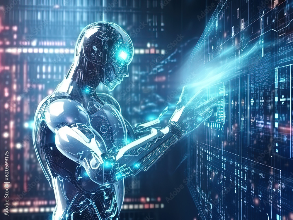 dramatic digital artwork that captures the growing intensity of cyber attacks worldwide. AI ...