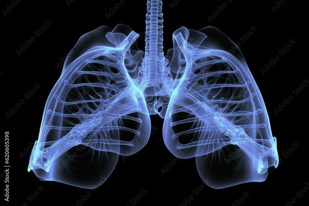 Ilustrace Chest x-ray image of dextrocardia and situs inversus patient ...