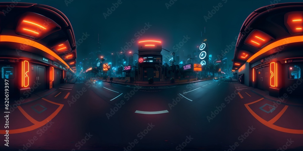 Full 360 degrees seamless spherical panorama HDRI equirectangular ...