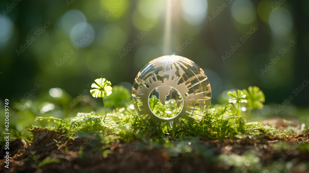 Natural climate solutions concept. Action for avoid greenhouse gas ...