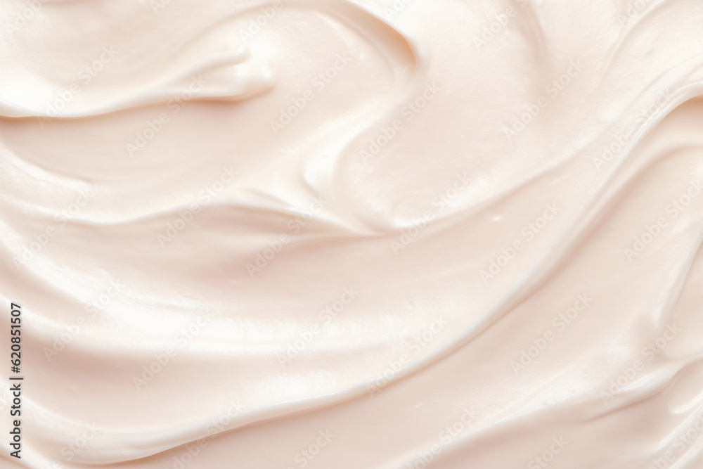 Pure pink cream texture smooth creamy cosmetic product background,white ...