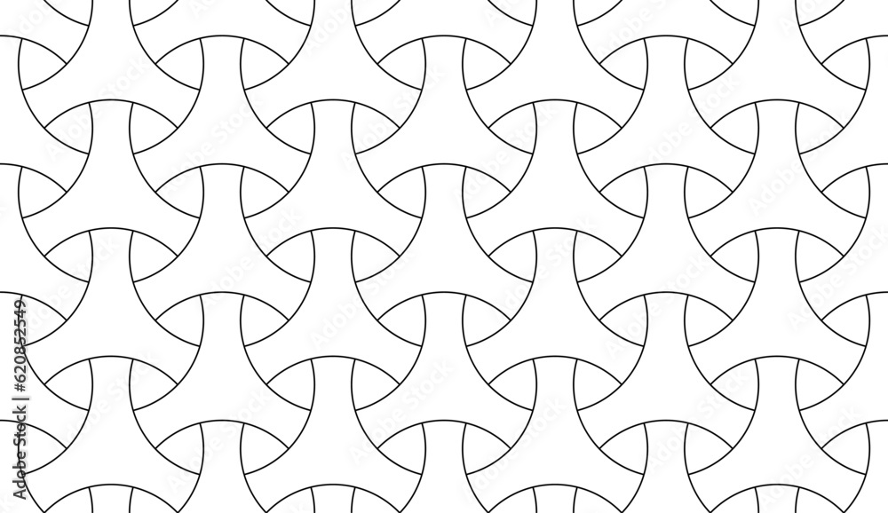 Seamless surface pattern design with traditional japanese ornament ...