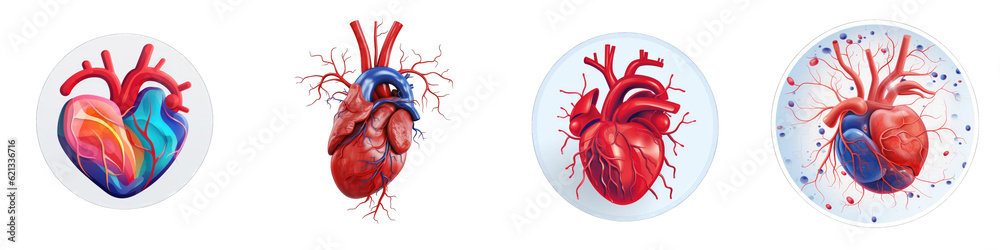 Circulatory System clipart collection, vector, icons isolated on ...