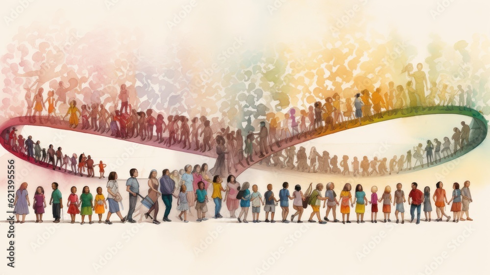 Allelic diversity: Illustrations showcase the presence of multiple ...