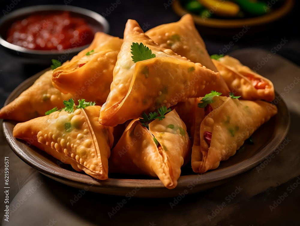 Samosa Spicy smosa iftaari dish Indian ramadan food, Pakistani Iftar ...