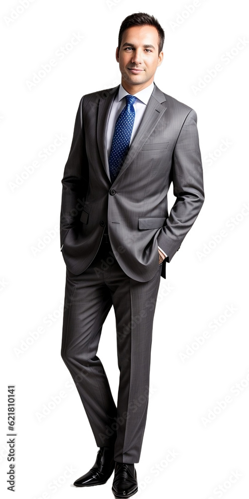Businessman, Man wearing a suit, isolated, transparent background, no ...