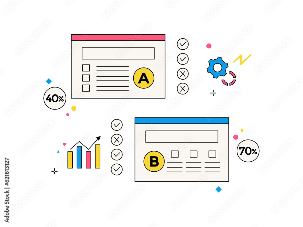 UI UX Illustration Design User Interface Experience Wireframe Layouting ...