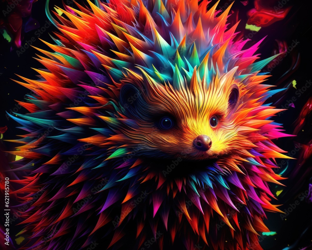 Ilustración de Stock fluidity and unpredictability of watercolors by ...