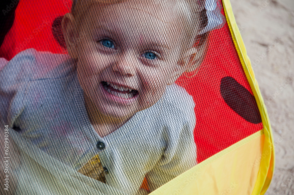 childrens day. happy childhood. small child girl outdoor. little kid ...