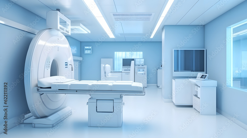 advanced x-ray scan medical diagnosis machine at hospital health care ...