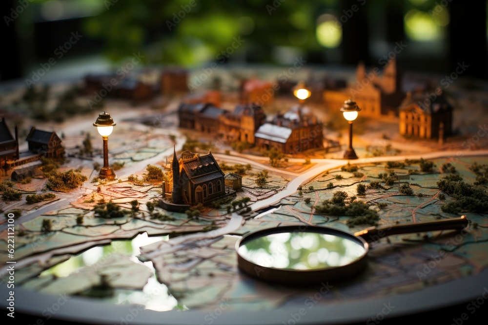 Spotlighting the Extraordinary: A Magnifying Glass Discovers a Hidden ...